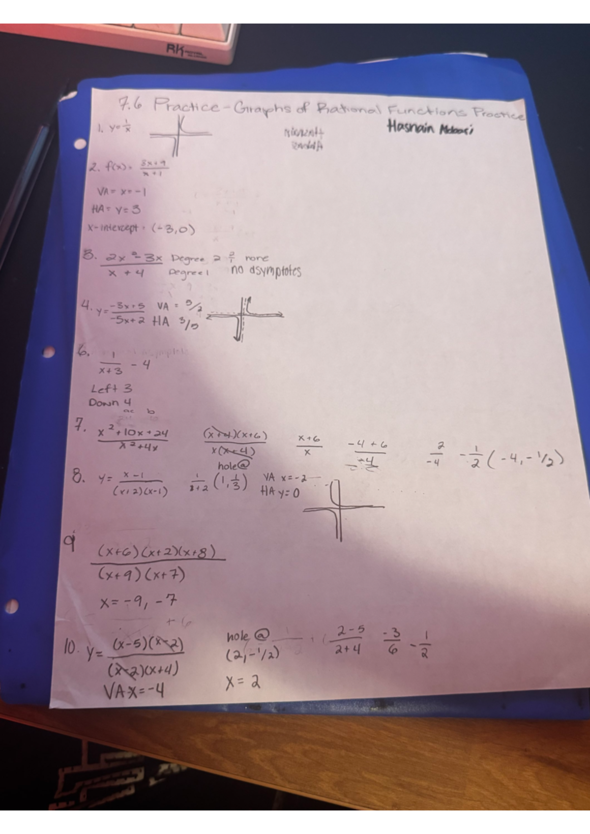 Doc Mar 26, 2024, 21 - Biology class notes - 7 Practice Graphs of ...