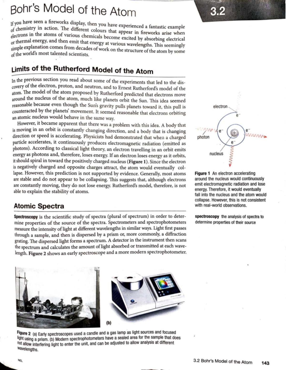 3.2 Bohr's Model of the Atom: Understanding Atomic Structure and ...