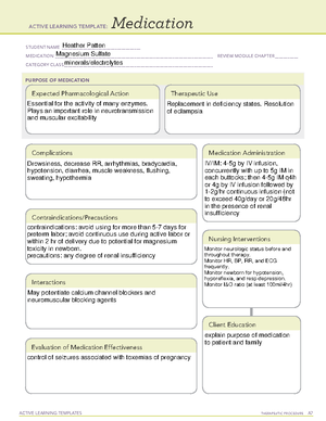 Hyperemesis Gravidarum Jesse Alexander - ACTIVE LEARNING TEMPLATES ...