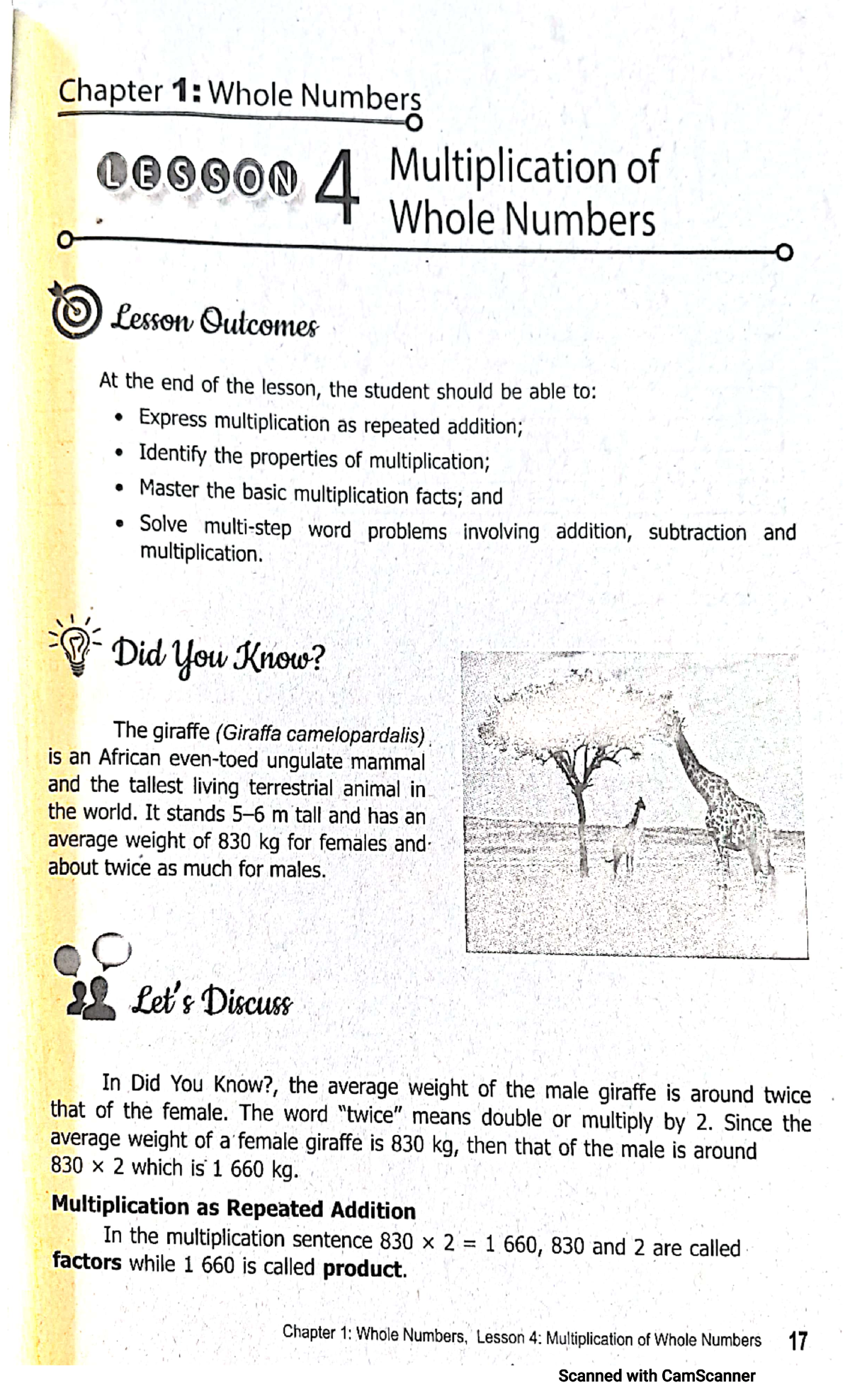 Chapter 1 - Lesson 4 - Teaching Math in Primary Grades - Scientific ...
