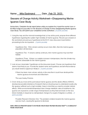 Copy of 4.04 Lab Report Template Rev 2022 - 4 Marine Populations Lab ...