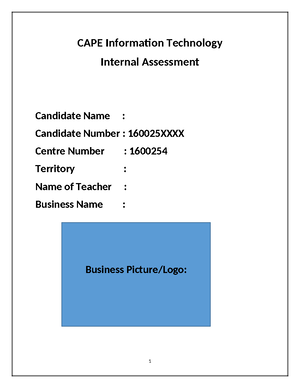 Communication Studies Module 1 Essay Guide - CAPE COMMUNICATION STUDIES ...
