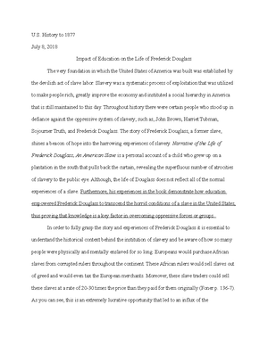 Give Me Liberty Ch. 15 Notes - Chapter 15 “What is Freedom ...