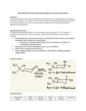 [Solved] Experiment 4A amp 4B Partition Coefficient Part B and Solvent - Organic Chemistry ...