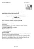 Accounting and Financial Information - ACCT102 - UCNZ - Studocu