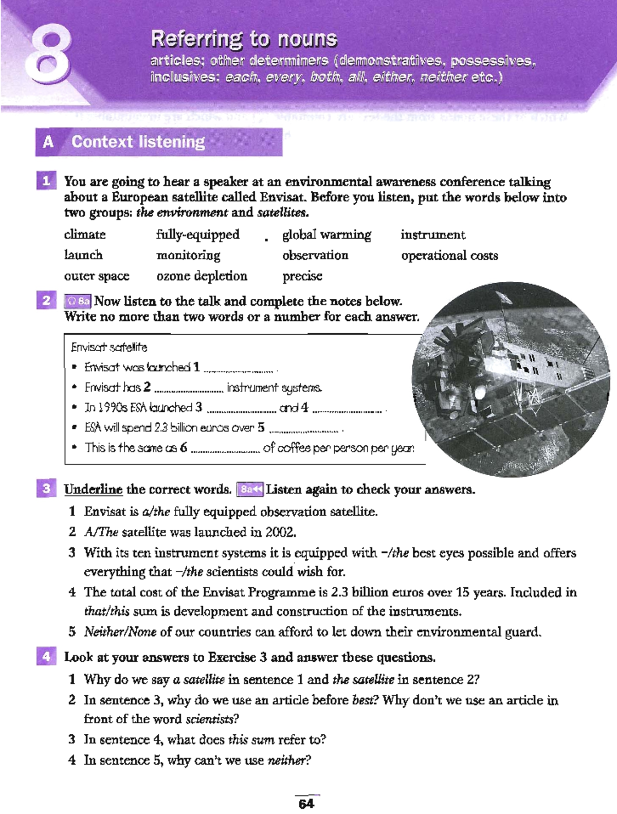 Week 3 Grammar - Referring to Nouns: Determiners & Articles - Studocu