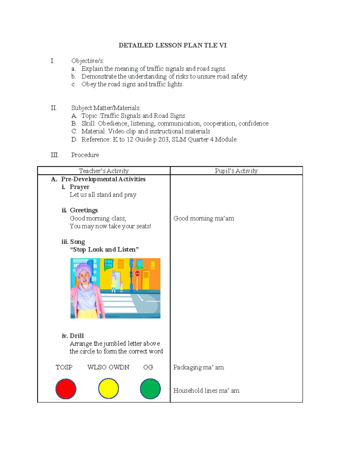 Detailed Lesson PLAN Science 5( reproductive system) - BEED 3-A ...