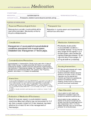 Medication Template rivaroxaban - ACTIVE LEARNING TEMPLATES THERAPEUTIC ...