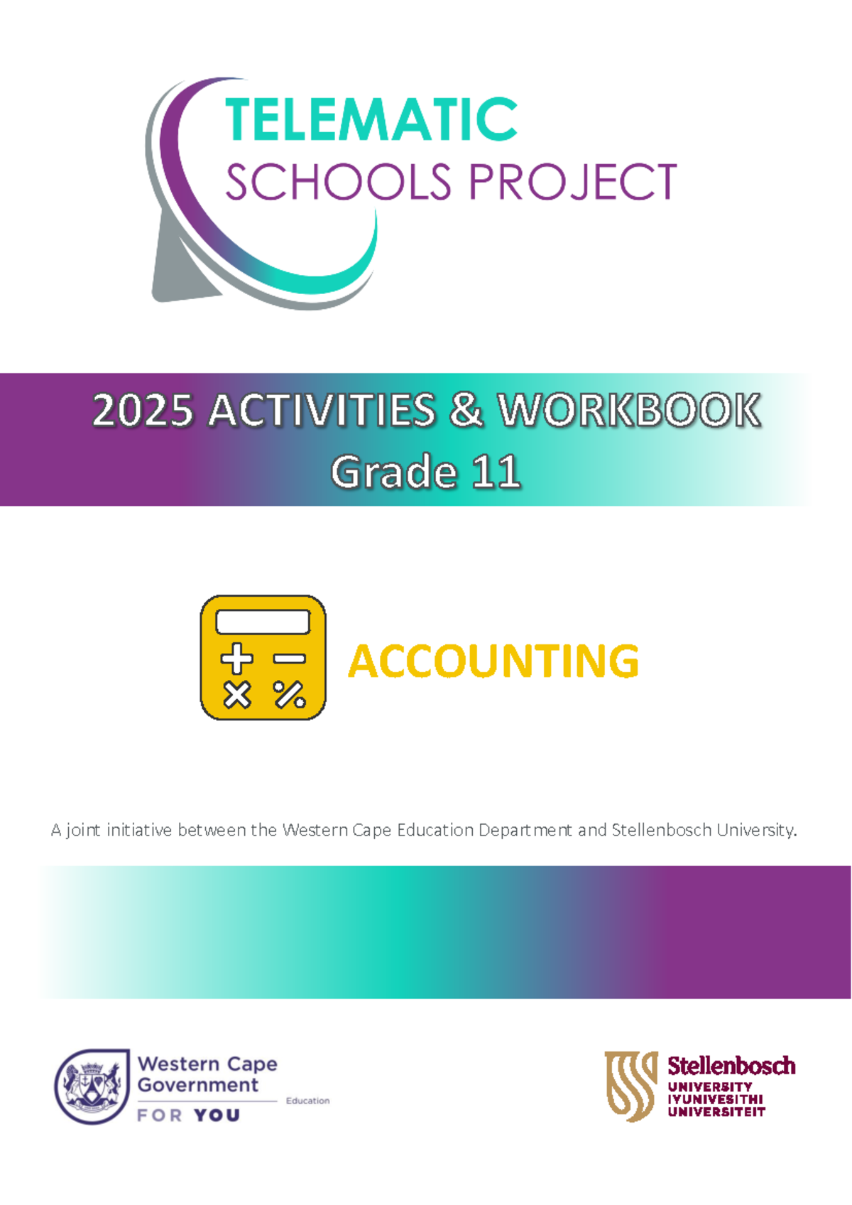 2025 Gr 11 Accounting Workbook: Activities on Fixed Assets and ...