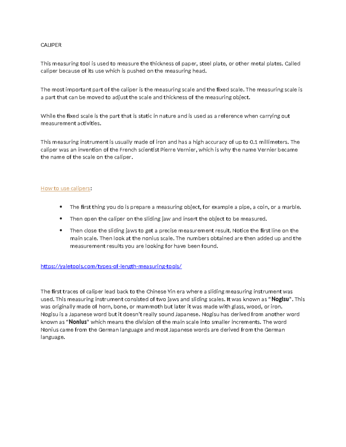 Understanding Calipers: Tools for Precision Measurement Techniques ...