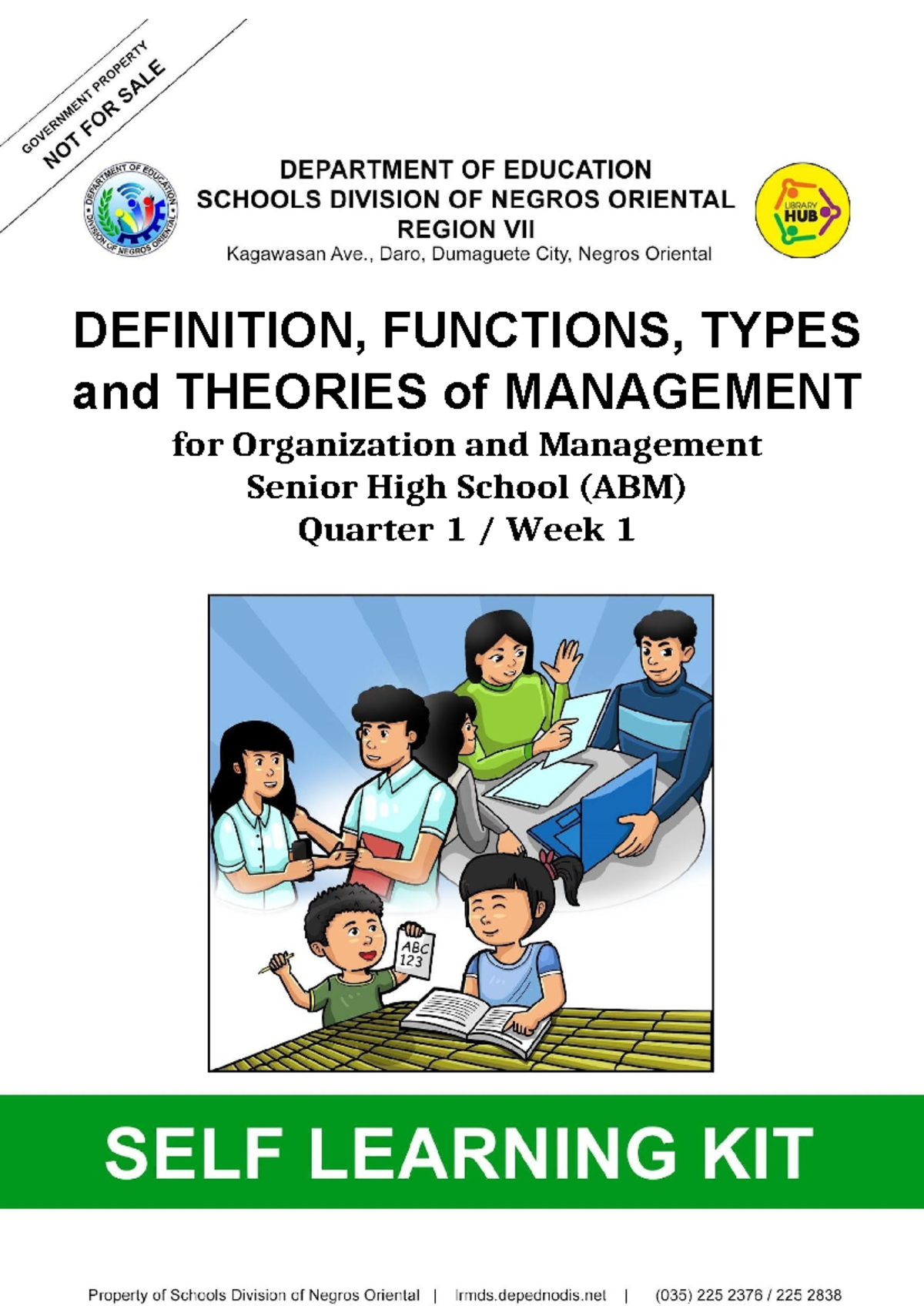 Math 12-ABM Organization Management: Functions, Types & Theories - Studocu