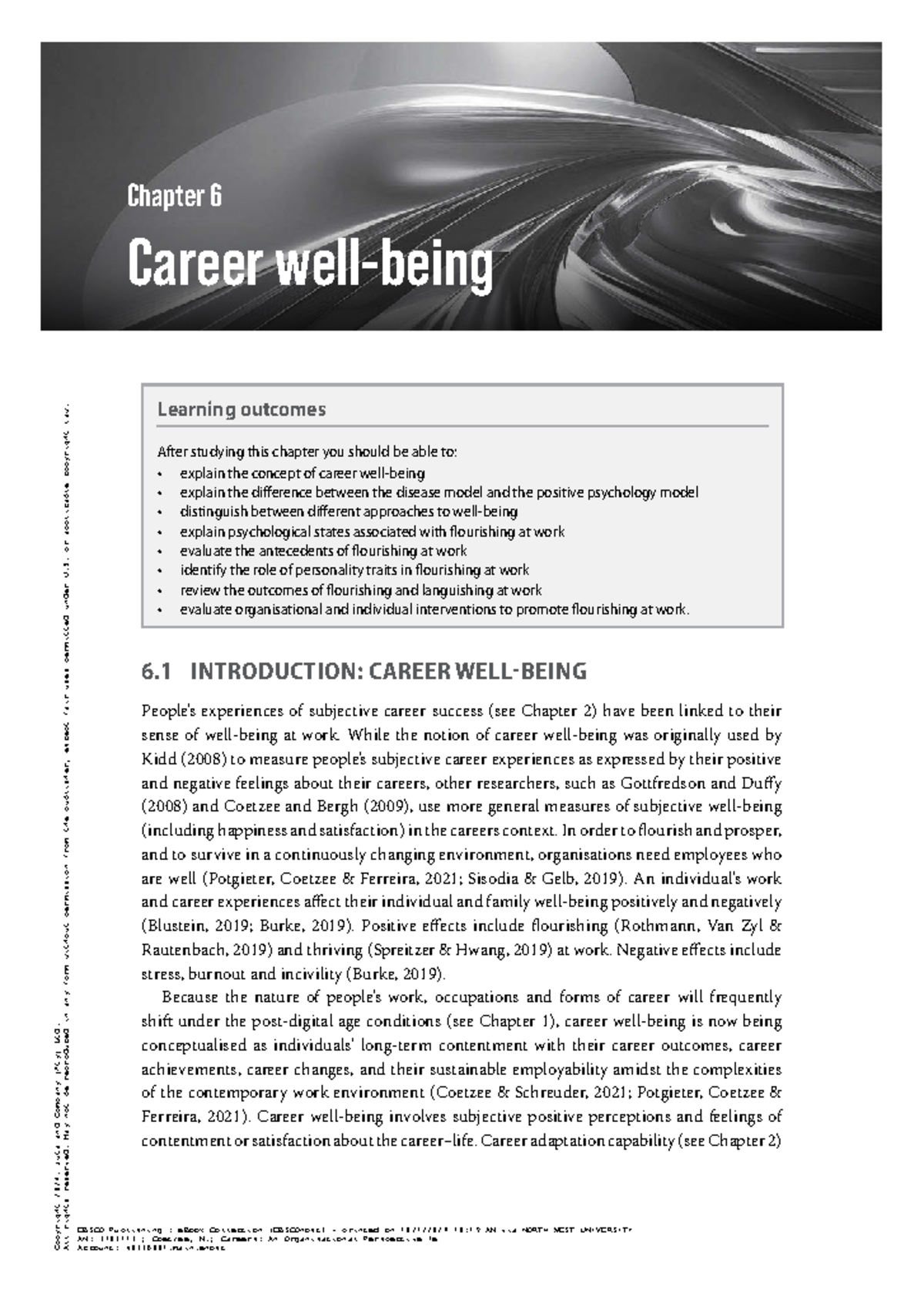 Coetzee M 2024 61Introduction Career W Careers An Organisation ...