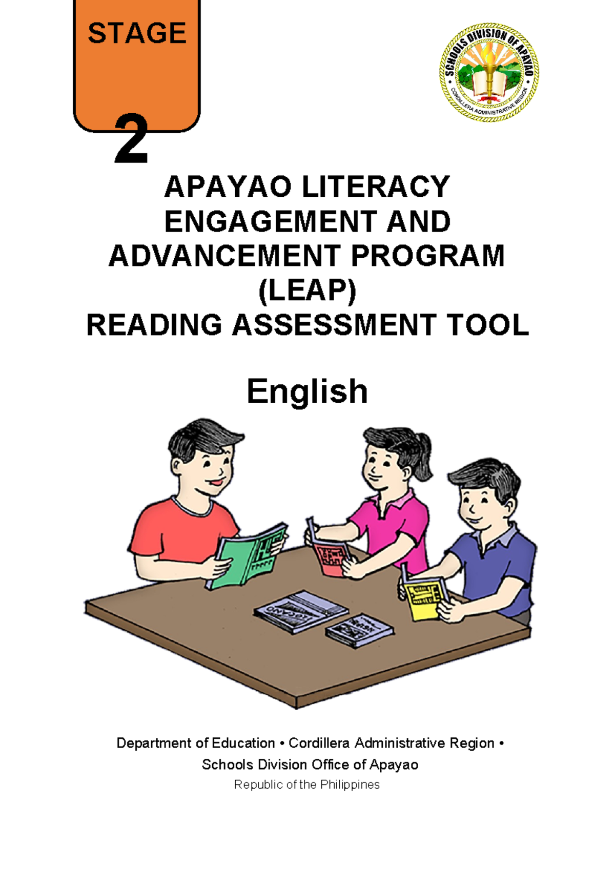 LEAP Stage 2 Final Reading Assessment Tool by Hanie & Ederlina - Studocu