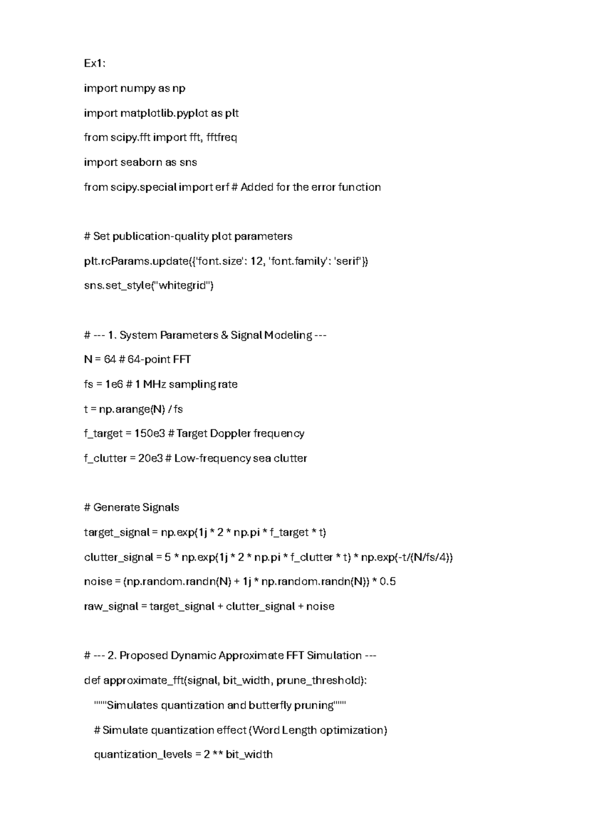ET4020E Final Exam: DSP Examples and Signal Processing Techniques - Studocu