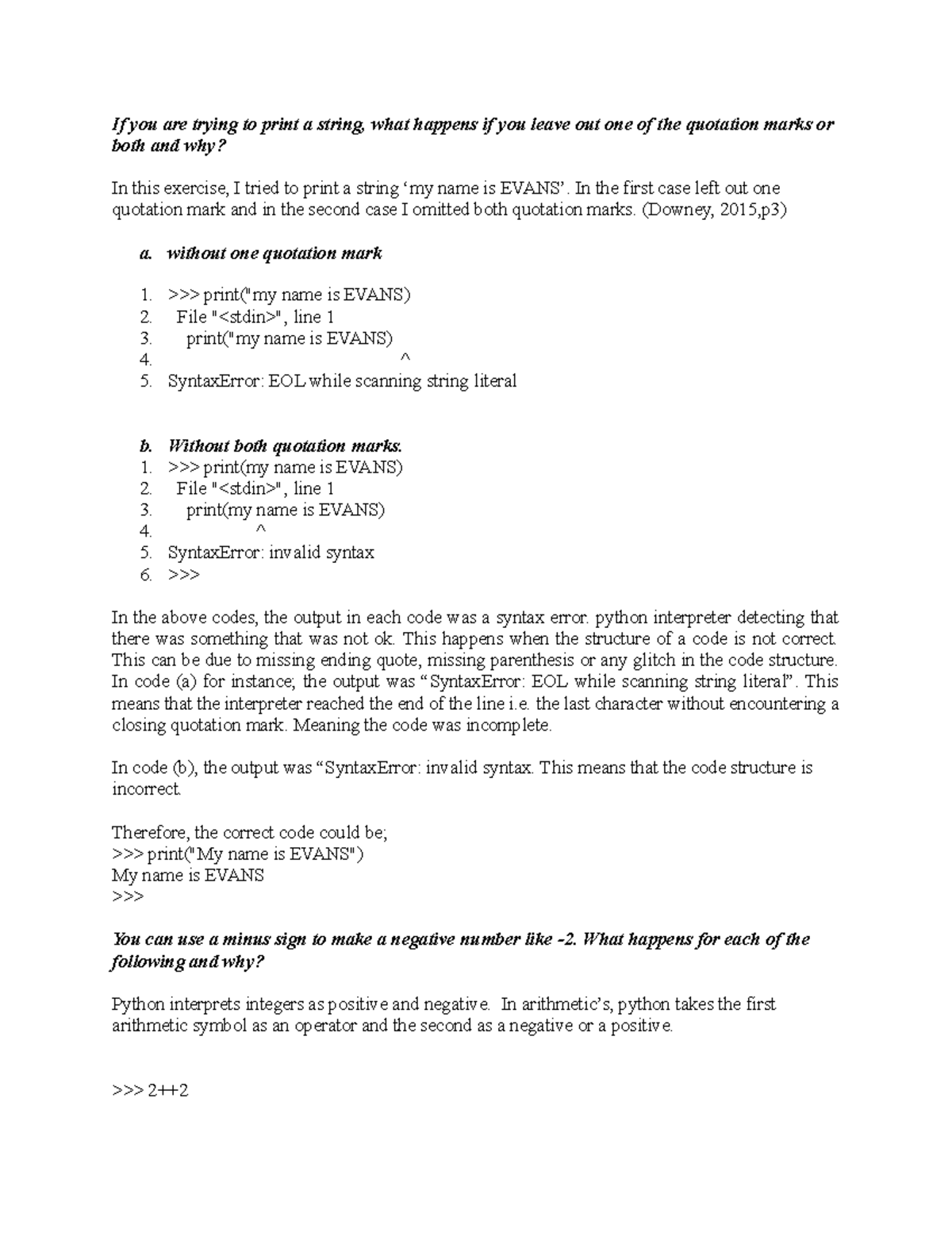 CS101 Journal Entry: Understanding Syntax Errors in Python - Week 1 ...