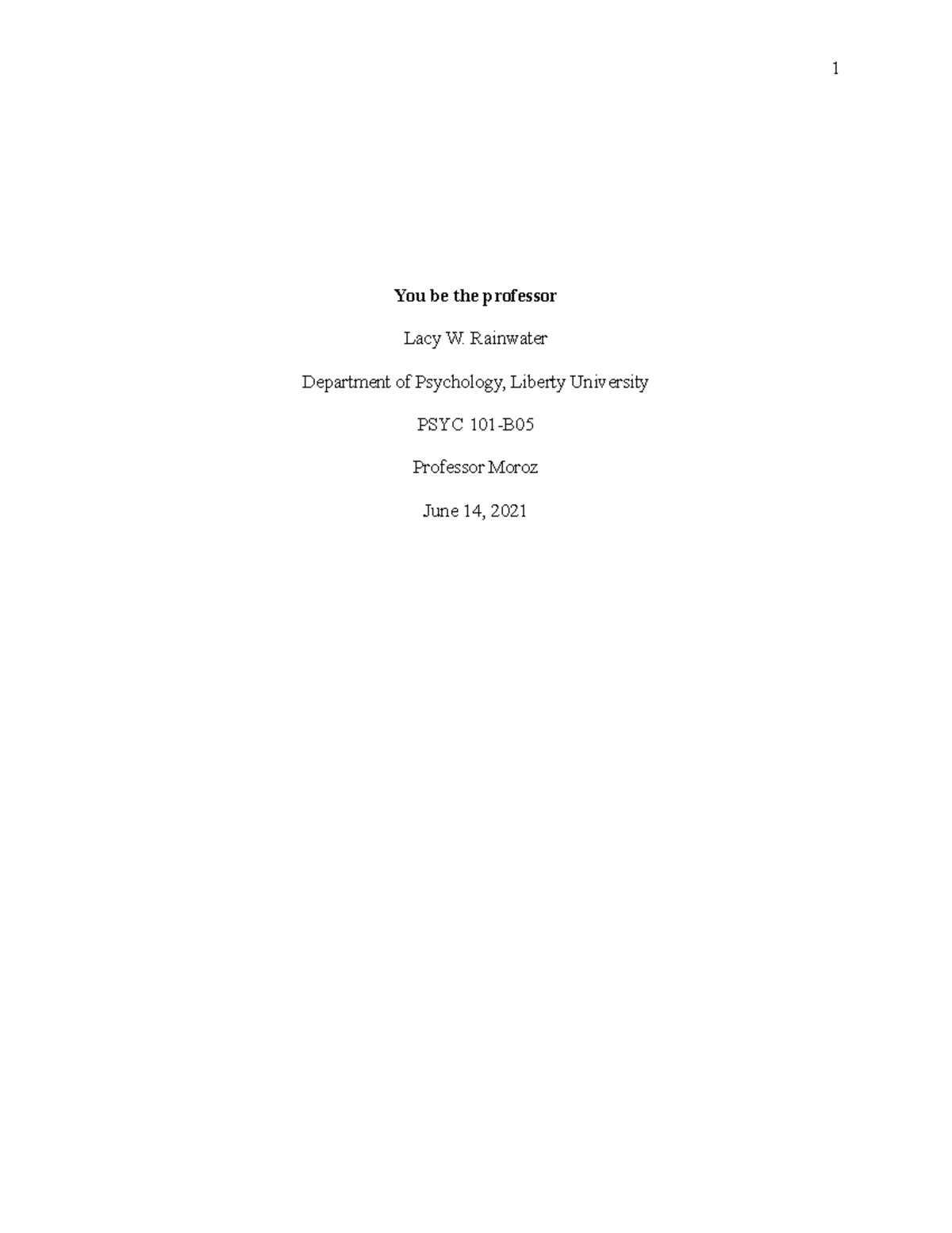 PSYC 101-B Essay 3: Cognitive Learning Styles in Teaching - Studocu