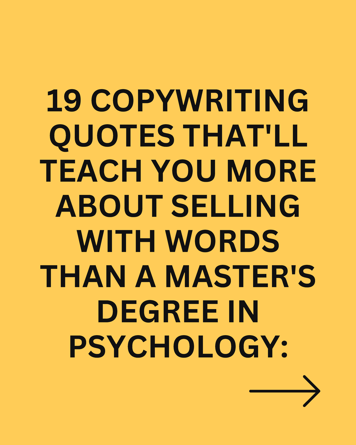 19 Copywriting Quotes That'll Teach you to Sell with Words - 19 ...
