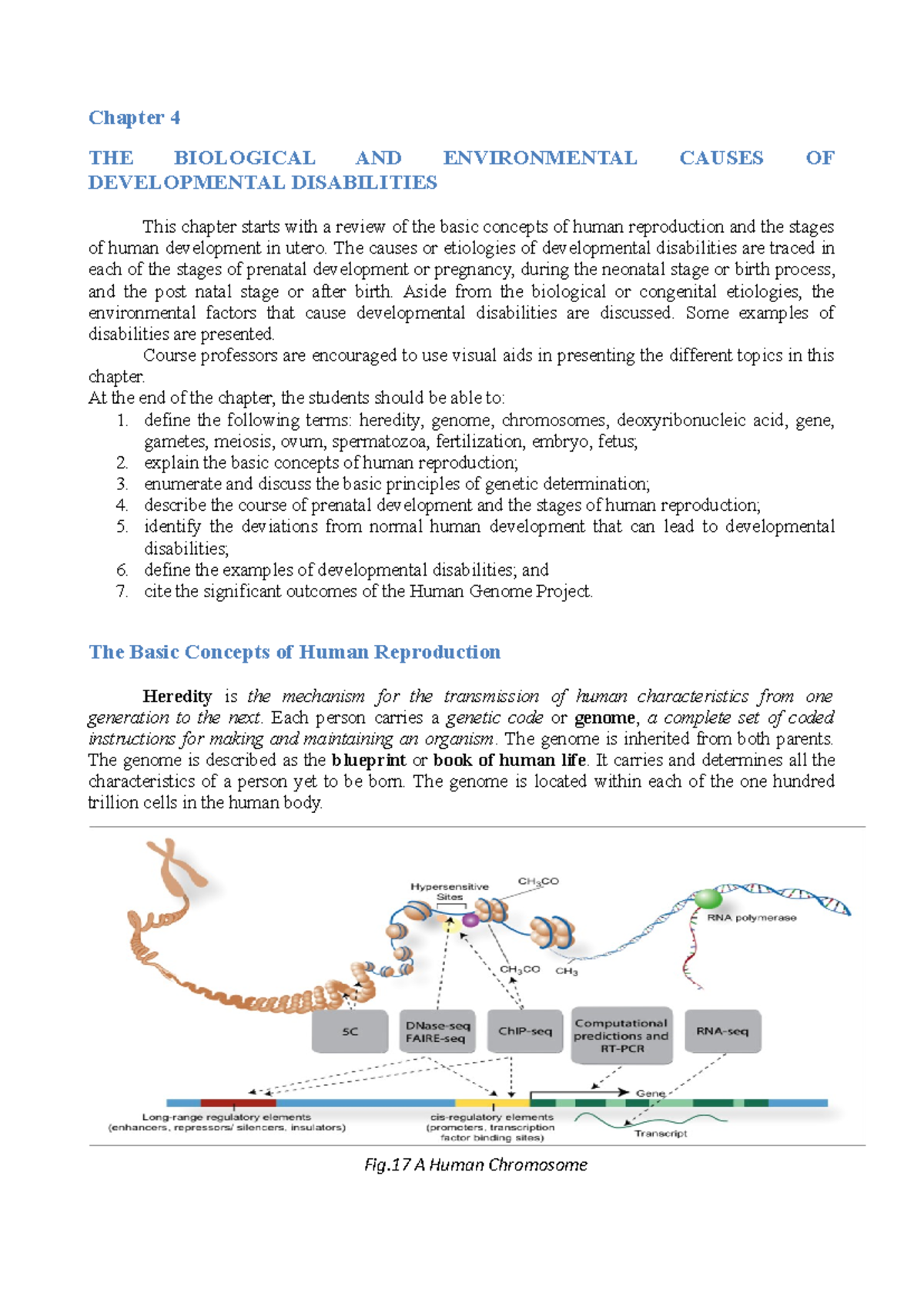 Chapter 4: Biological & Environmental Causes of Developmental ...