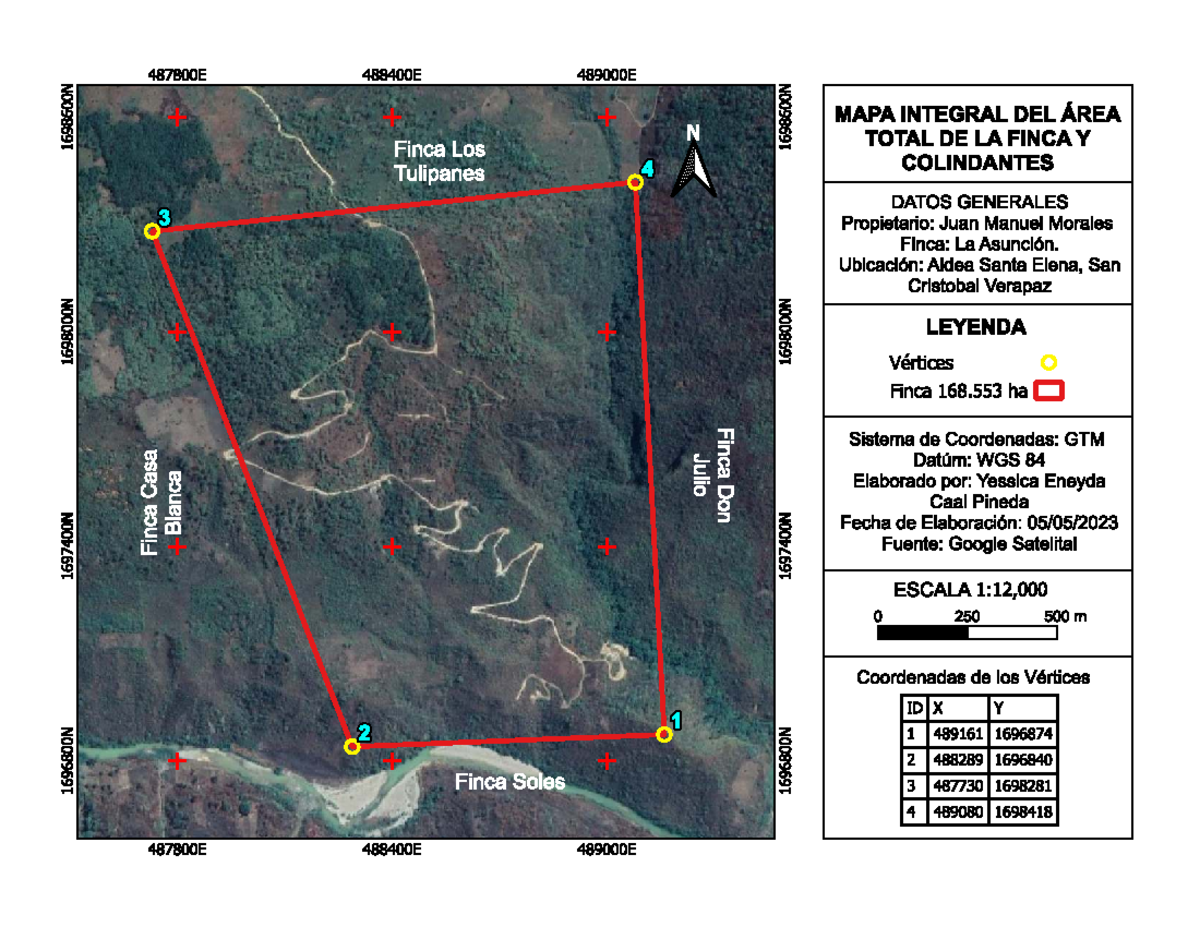 MAPA Integral de Finca y Colindantes - Práctica de Unificación - Studocu