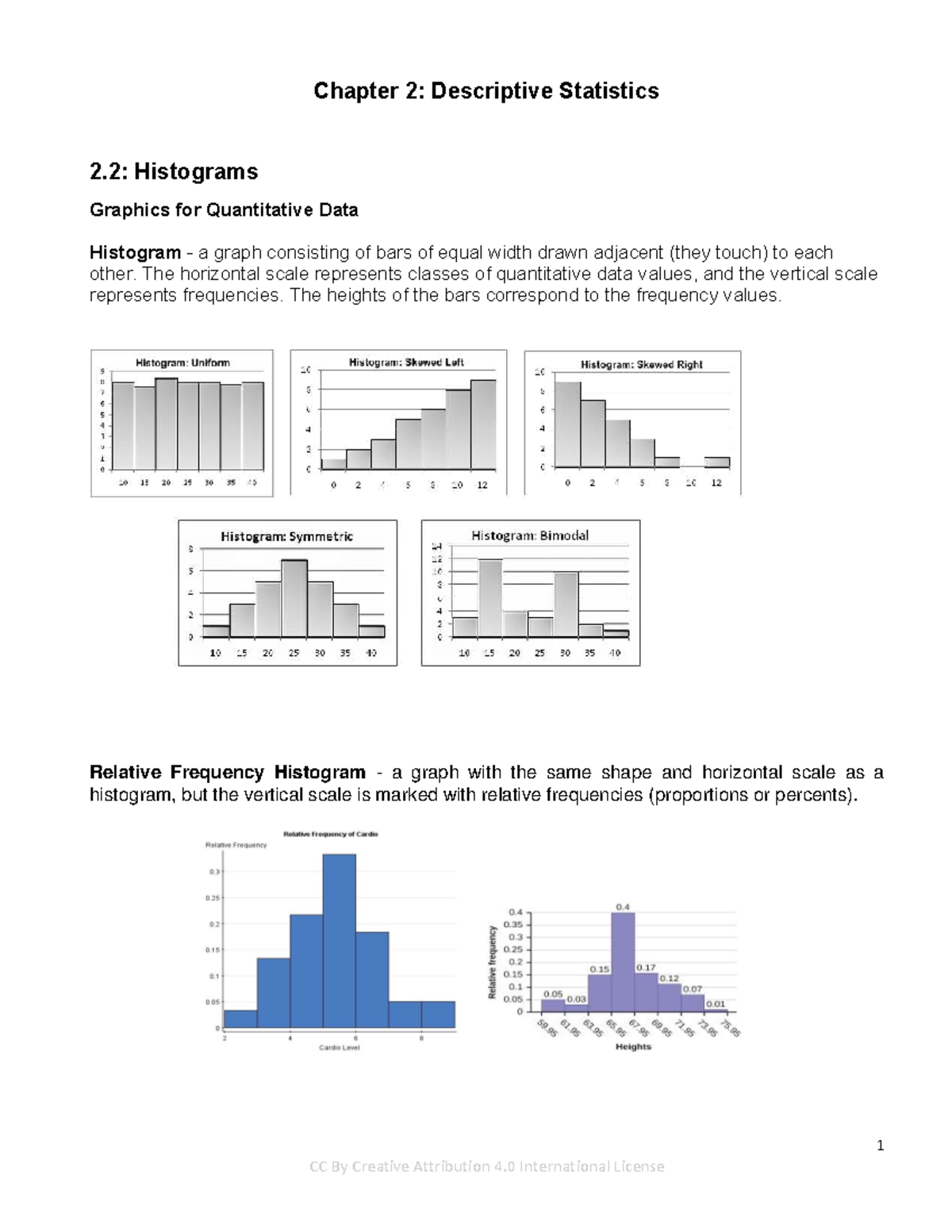 Chapter 2: Descriptive Statistics - Center, Spread & Z-Scores - Studocu