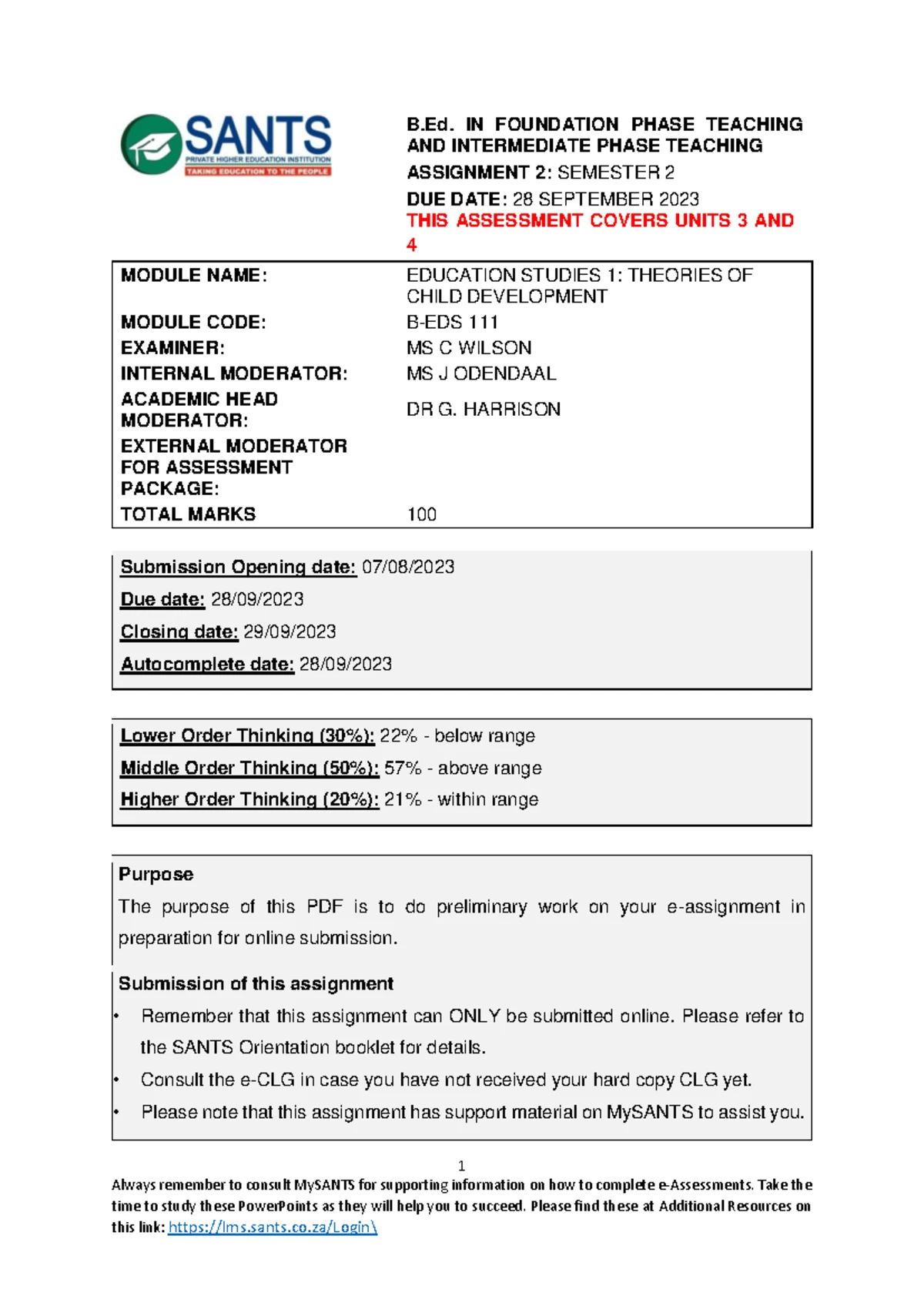 Sants Lesson Planning Template FP 2020 - NAME: STUDENT NO. 1. SUBJECT e ...