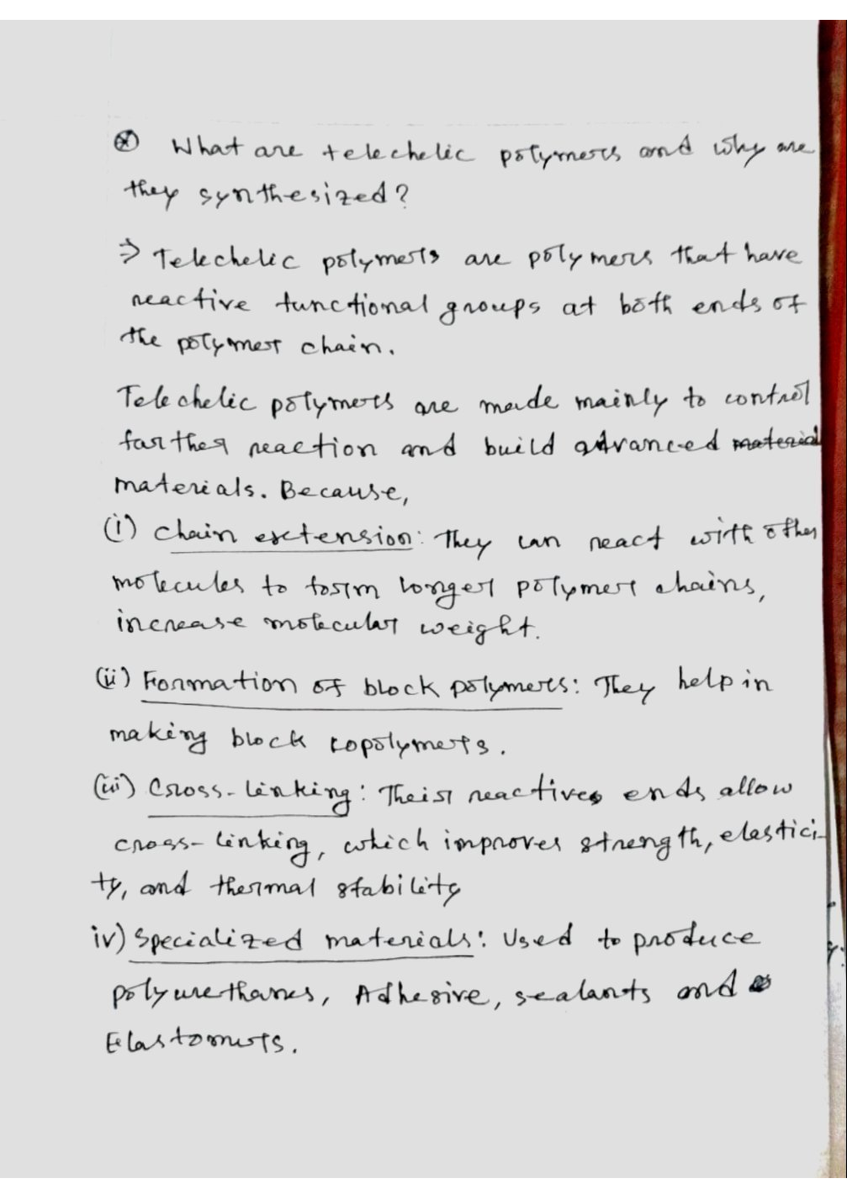 Telechelic Polymers-21-03-2026-0724 - Object Oriented Programming ...