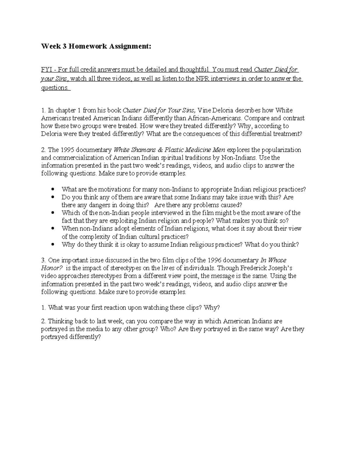 Week 3 Homework Assignment: Analyzing American Indian Representation ...