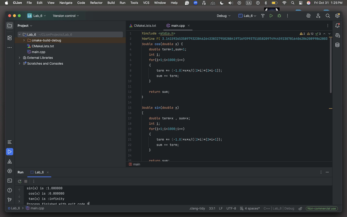 Lab 6 Debugging and Version Control in C++ (CS101) - Studocu