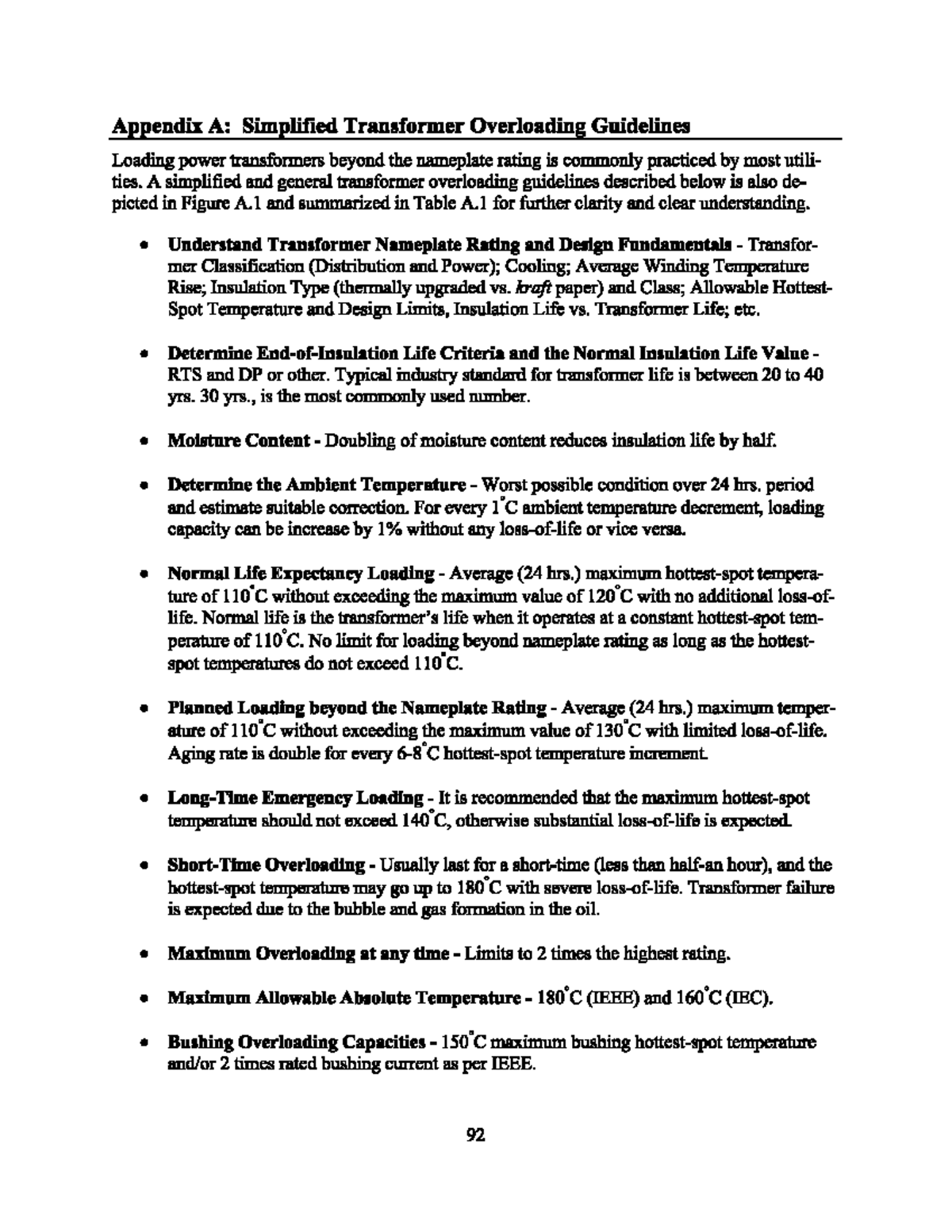 EEE 101: Transformer Overloading Guidelines and Life Expectancy - Studocu