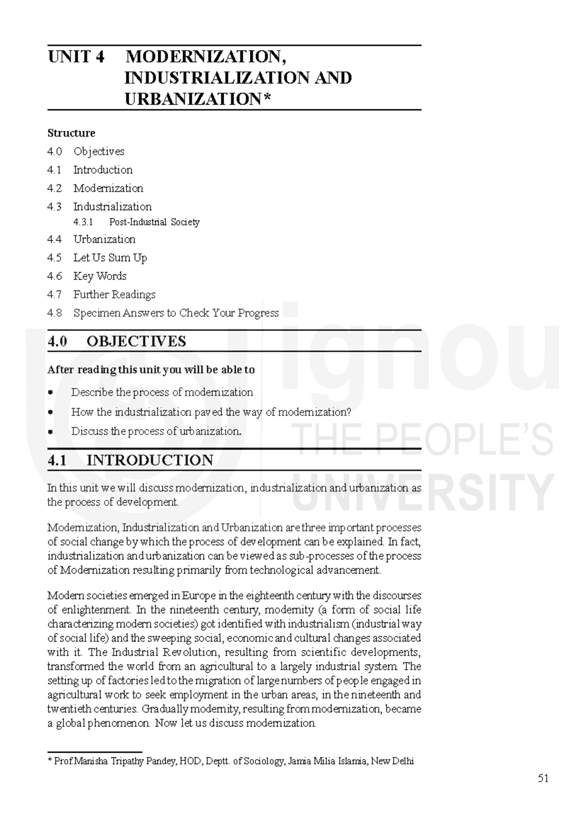 Unit 4: Modernization, Industrialization, and Urbanization Concepts ...
