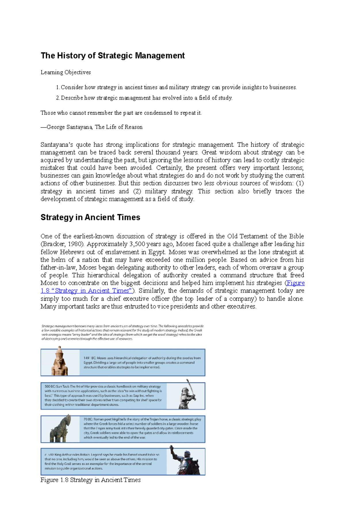 The Evolution of Strategic Management: Historical Insights and Lessons ...