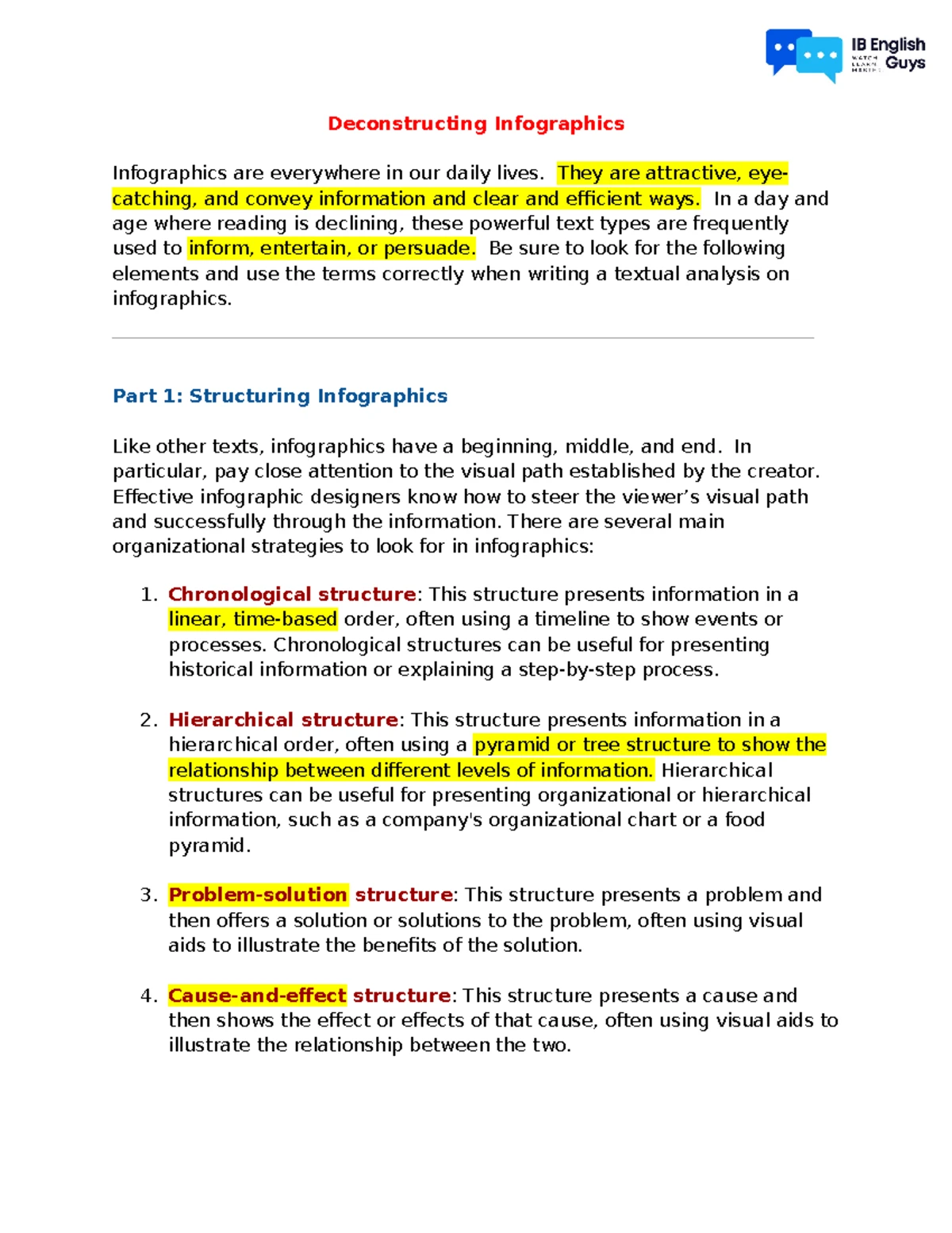 Types of Paragraphs: Structure, Styles & Techniques in Writing - Studocu