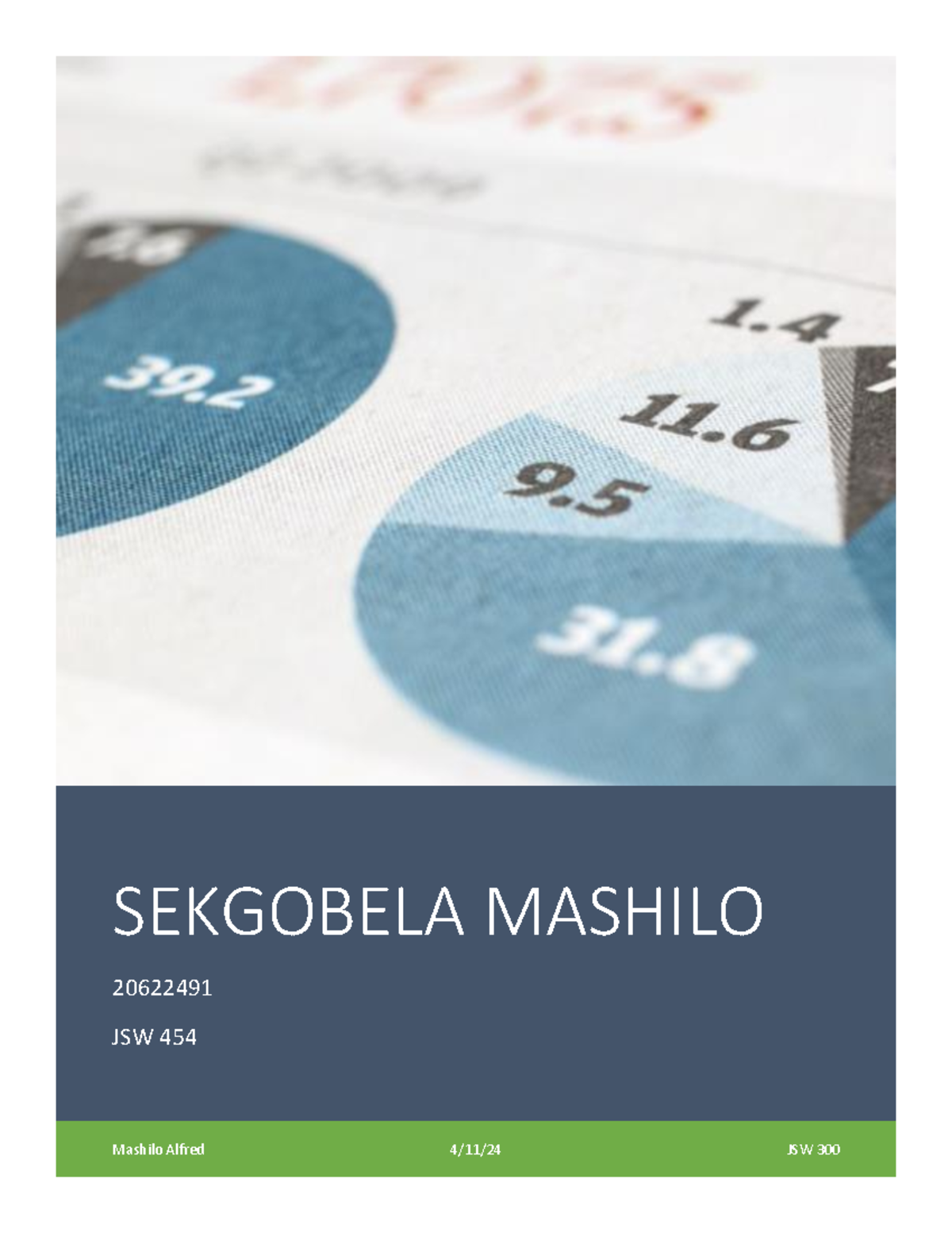 JSW 454 Asaenemente 2024: Moithuti Kgotsofalo le Tsebeletso ya Borai ...