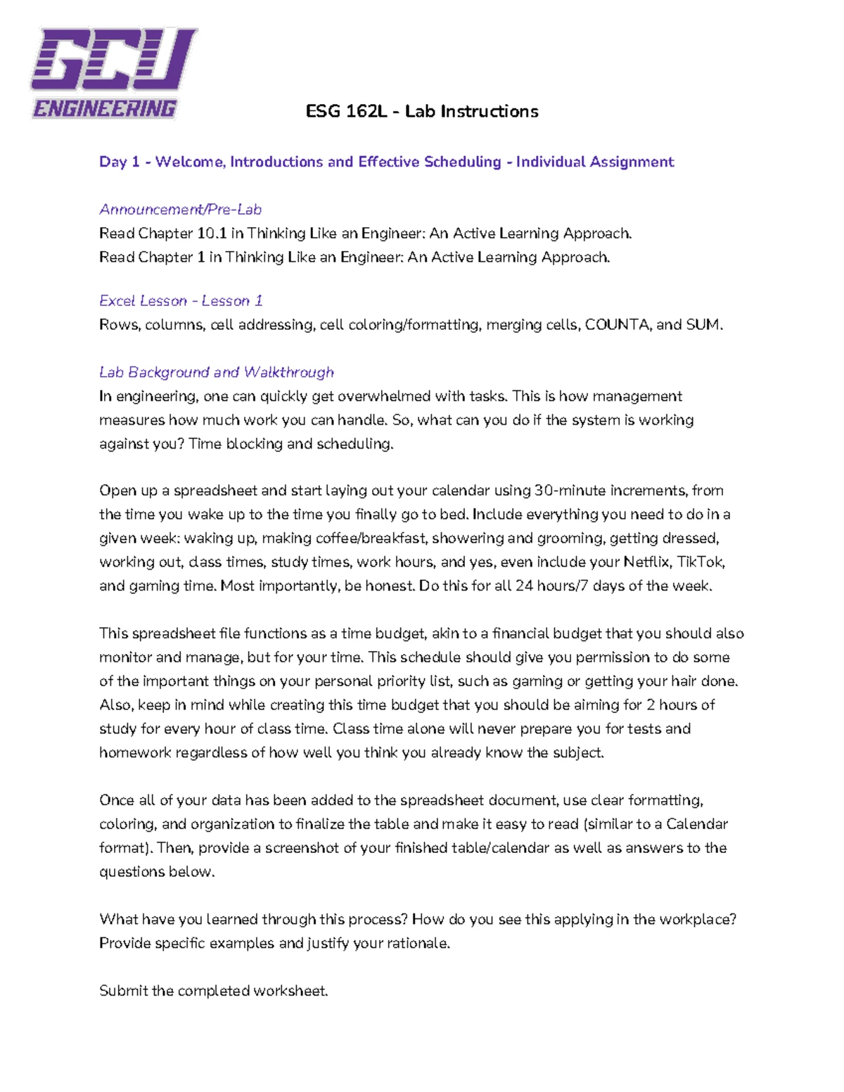 ESG Homework 3: Key Concepts and Analysis Guidelines - Studocu