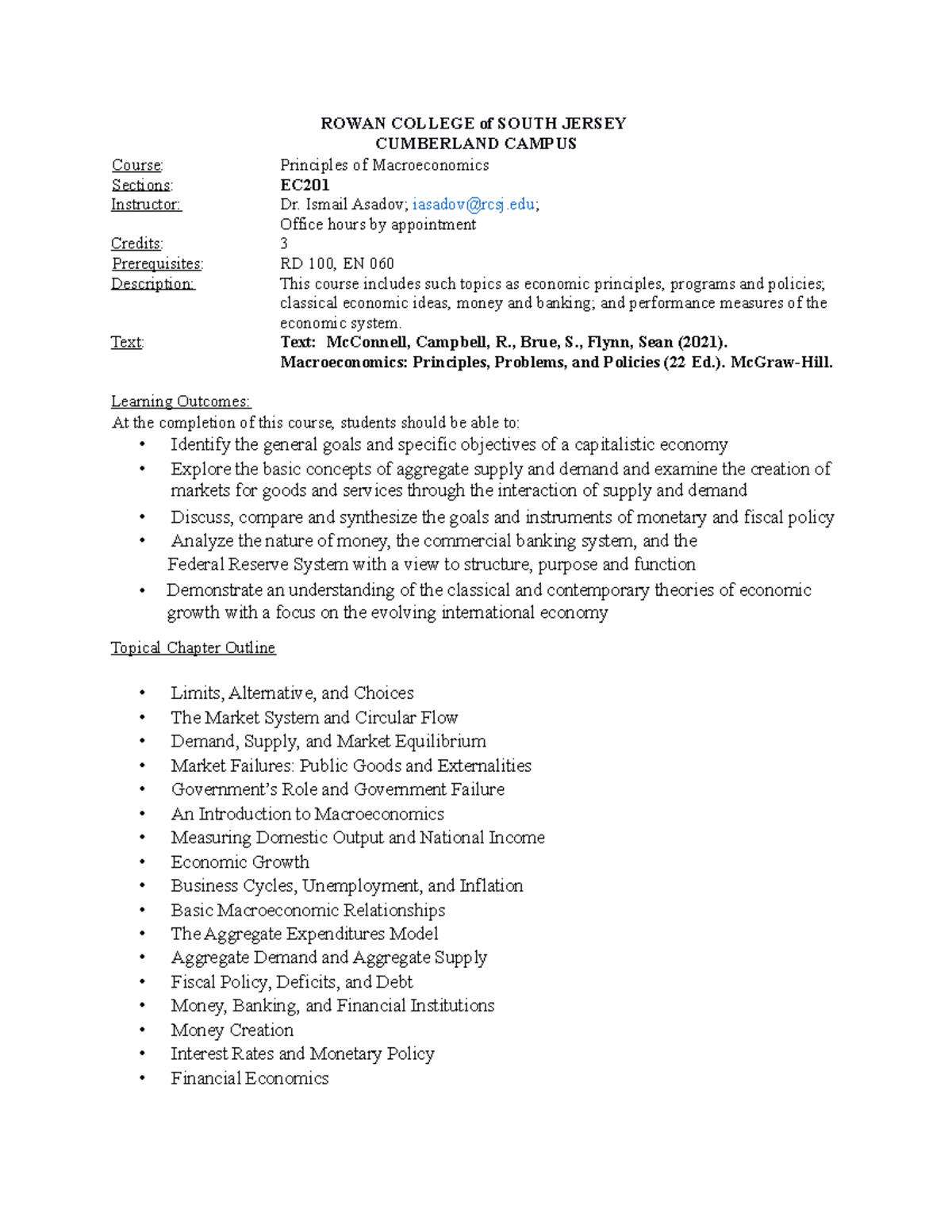 Fall2022 - ugh - ROWAN COLLEGE of SOUTH JERSEY CUMBERLAND CAMPUS Course ...