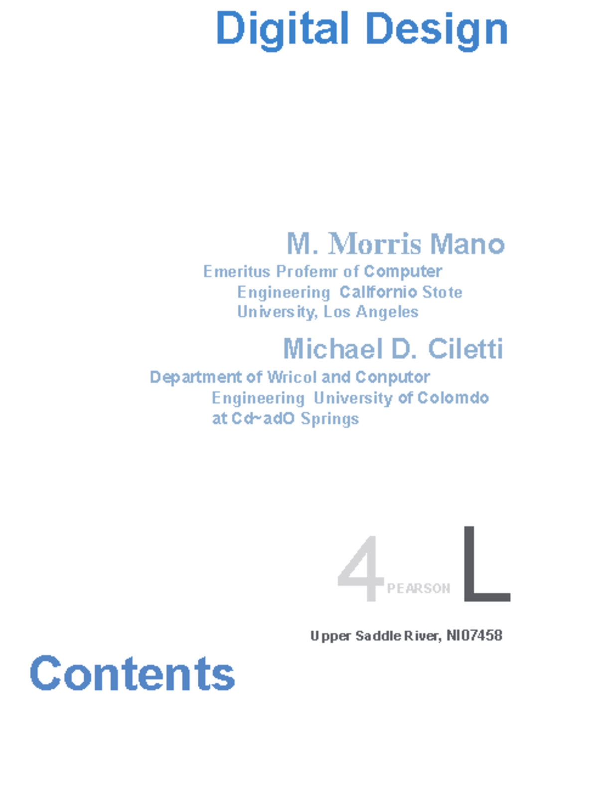 Digital Design (4th Ed.) - Morris Mano & Michael D. Ciletti - Studocu