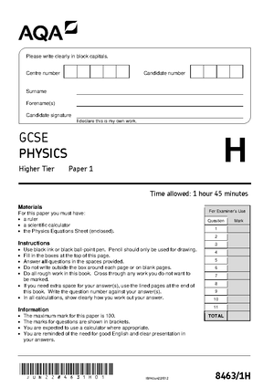 Gcse combined science workbook answers higher level 9-1 - CGP CGP CGP ...