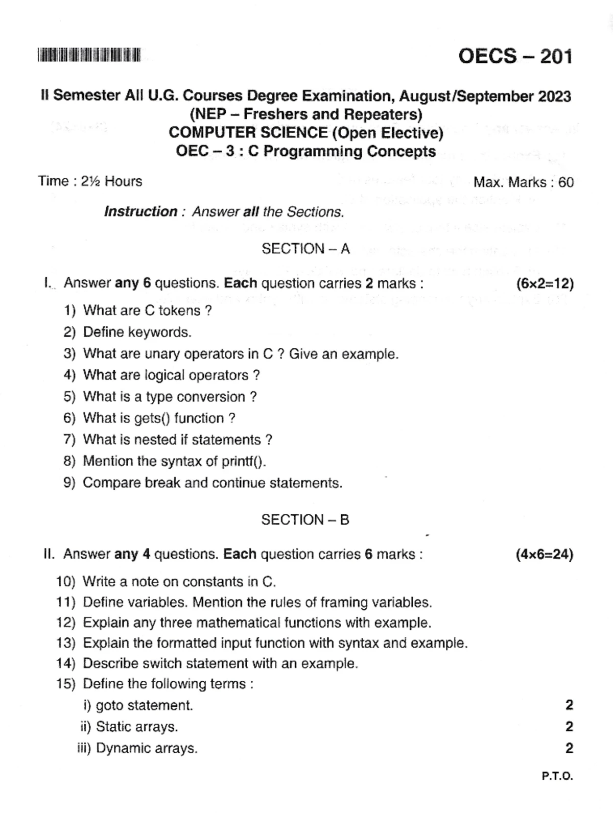 Cyber Security Syllabus SEC-5 - V Semester Course Overview - Studocu