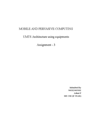 MPC -4 - hfgjh - MOBILE AND PERVASIVE COMPUTING Triangualtion and Scene analysis Assignment - 4 ...