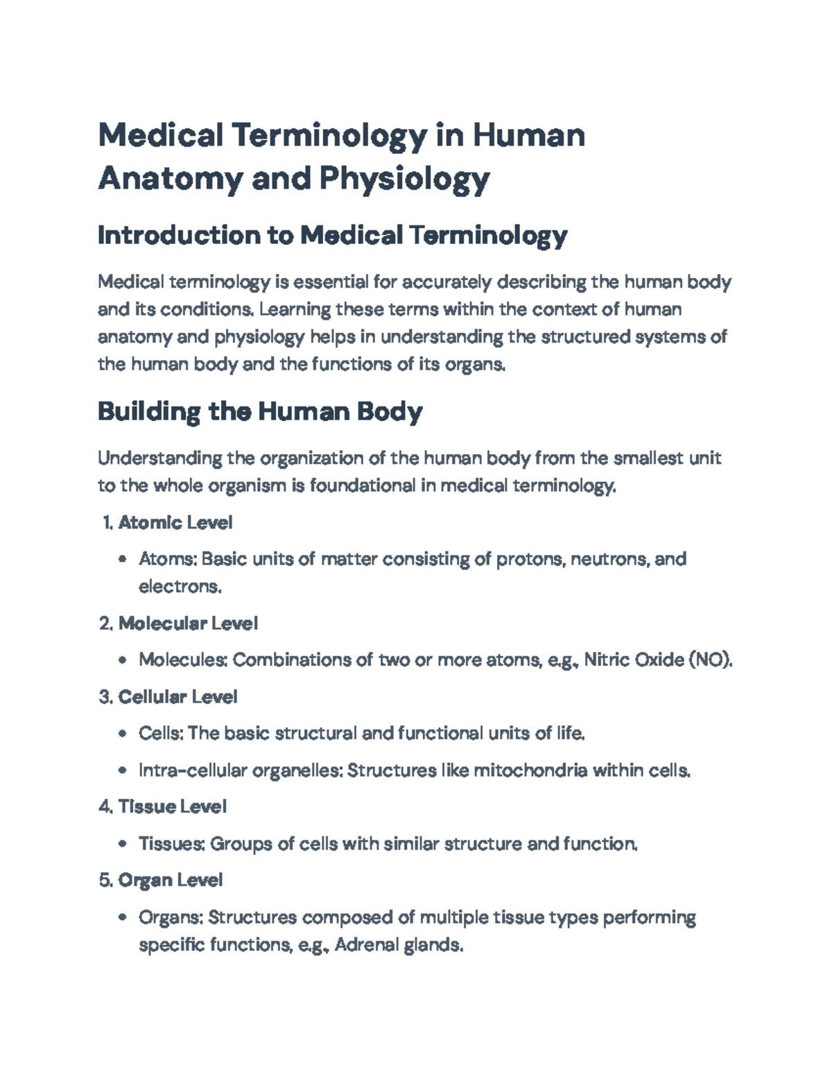 Medical Terminology in Anatomy & Physiology: A Comprehensive Guide ...