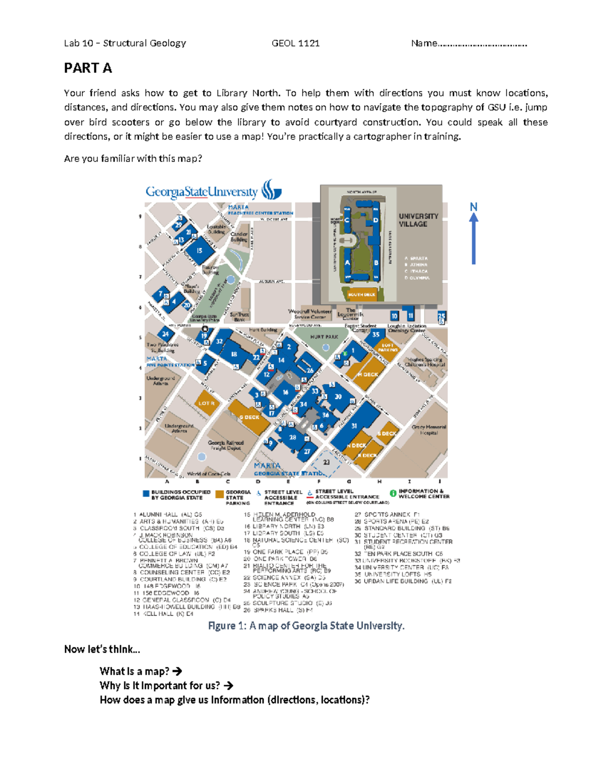 Lab 10: Exploring Topographic and Geological Maps in Structural Geology ...