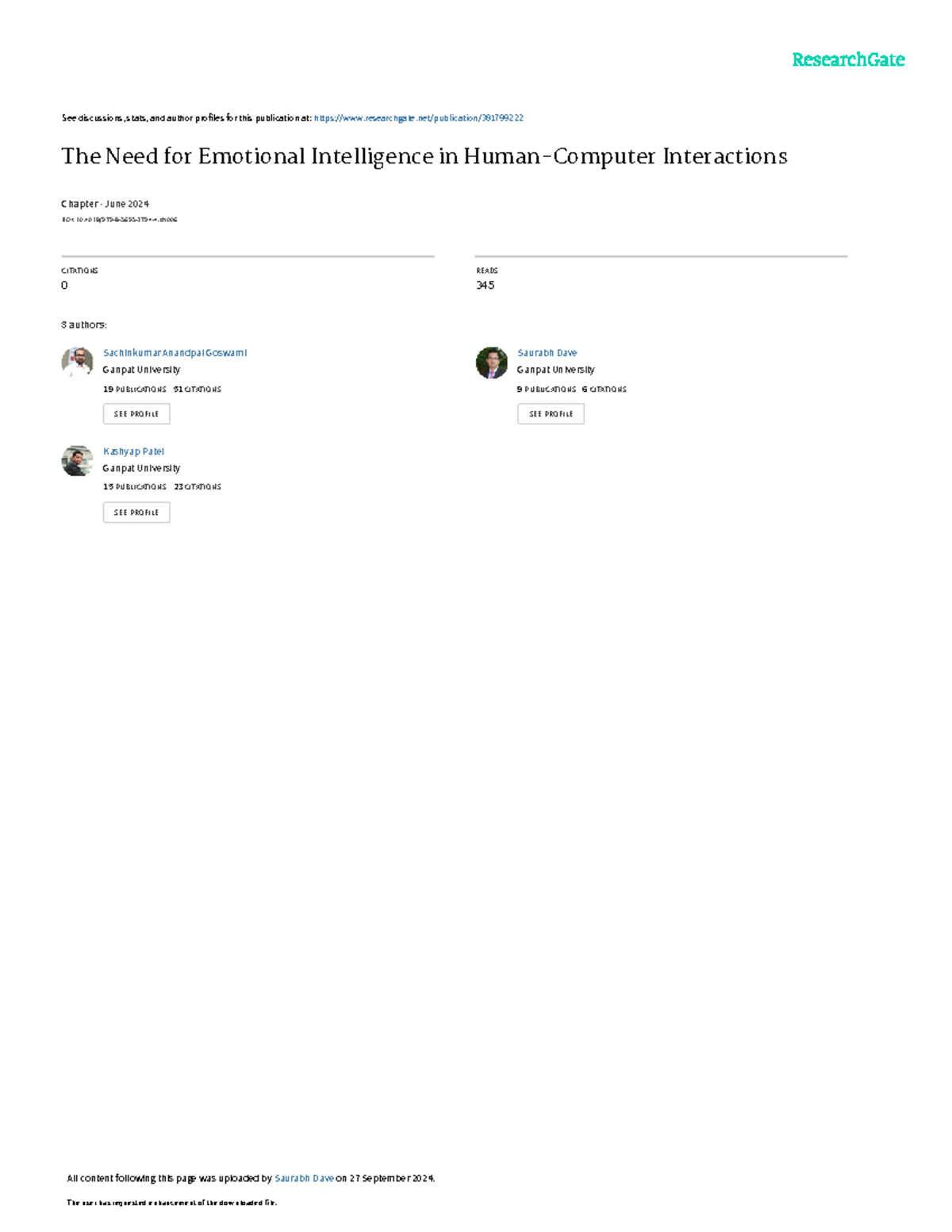The Need for Emotional Intelligence in HCI: Enhancing User Experience ...