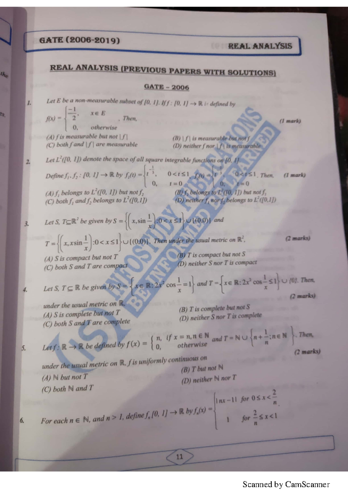 REAL Analysis Lecture Notes by Dr. AP Singh - Studocu
