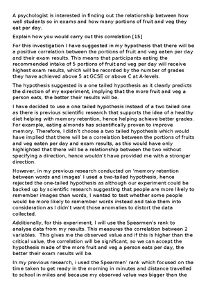 16 marker - How to answer 16 marker? Question: Study interpretation 1 ...