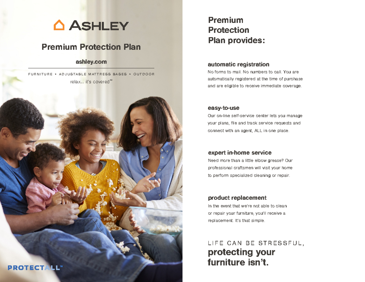 AHS FPP Brochure: Premium Protection Plan for Furniture & Mattresses ...