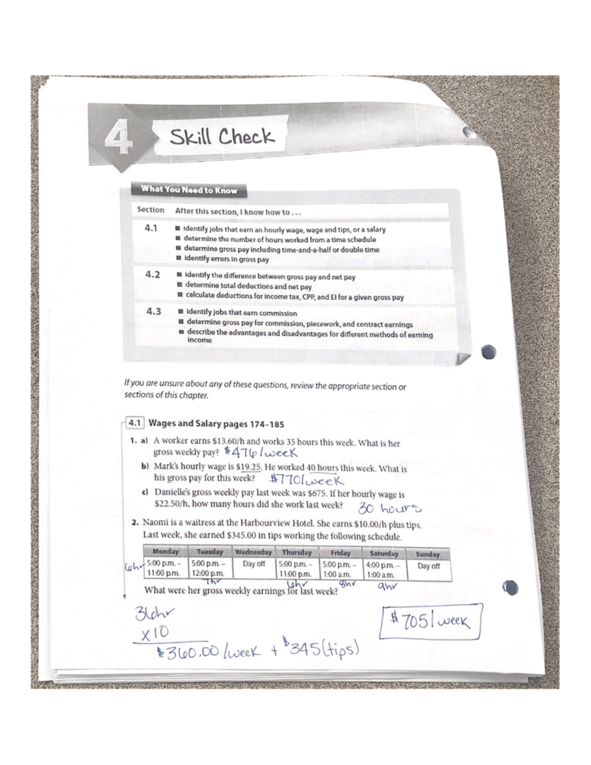 Skill Check Assignment - 4 Skill Check What You Need to Know Section ...