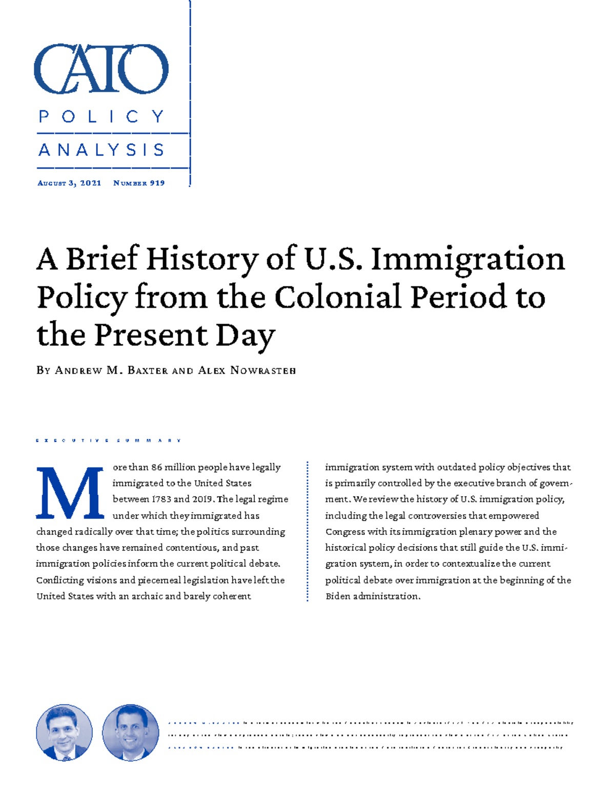 R8: A Comprehensive Overview of U.S. Immigration Policy History - Studocu