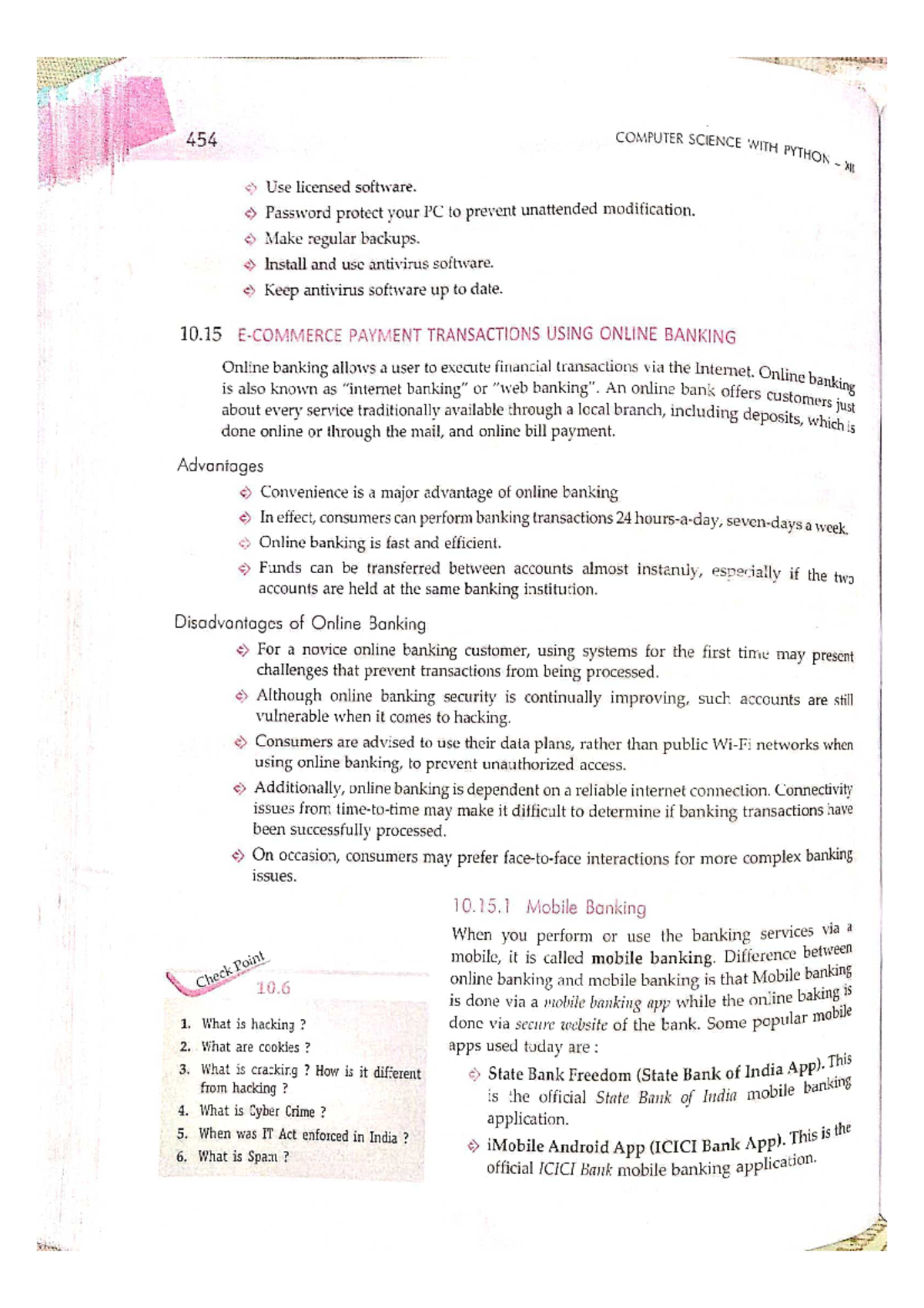 454 CS XII: Online Banking & Mobile Banking Overview - Studocu