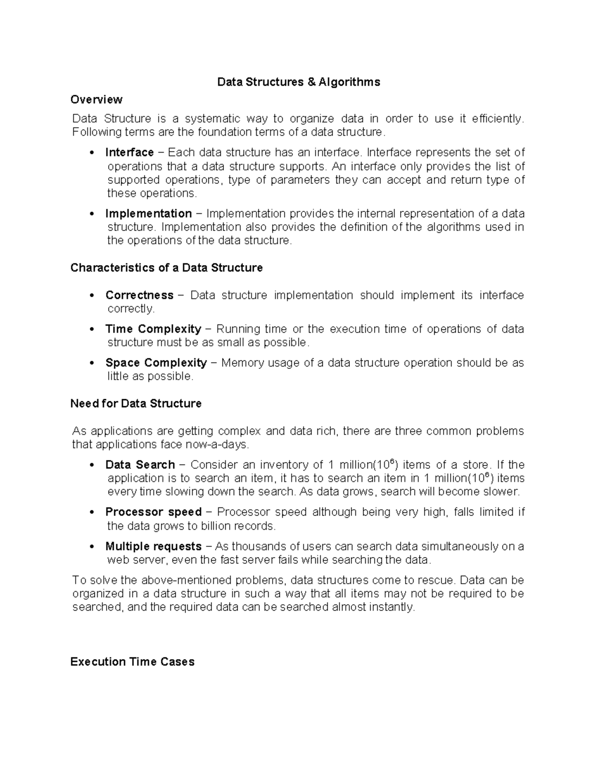 8.0 From List to queues - Data Structures & Algorithms Overview Data ...