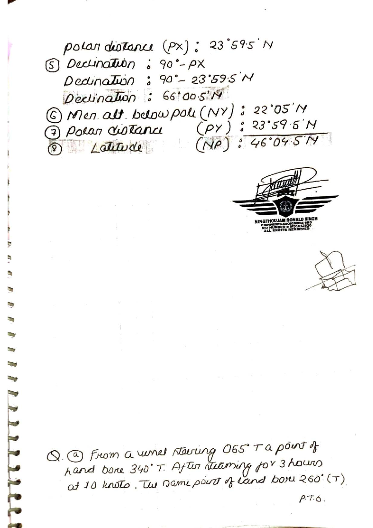 Practical NAV Notes for Course Code 6600519 - Studocu